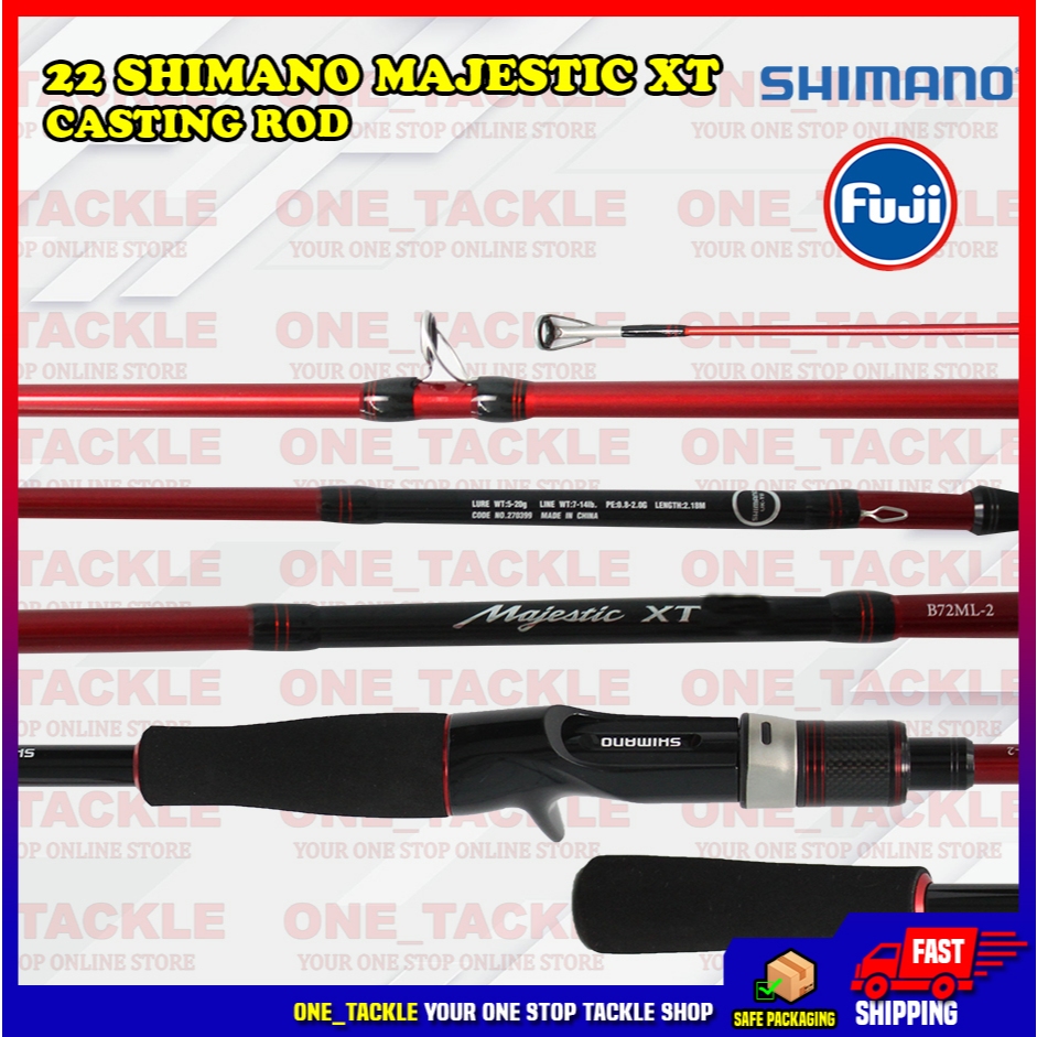 22 Shimano majestic xt spinning casting rod | Shopee Malaysia