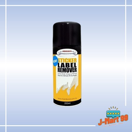 CHEMI-BOND Penghapus Pelekat & Kesan Gam - 200ML / CHEMI-BOND Sticker ...