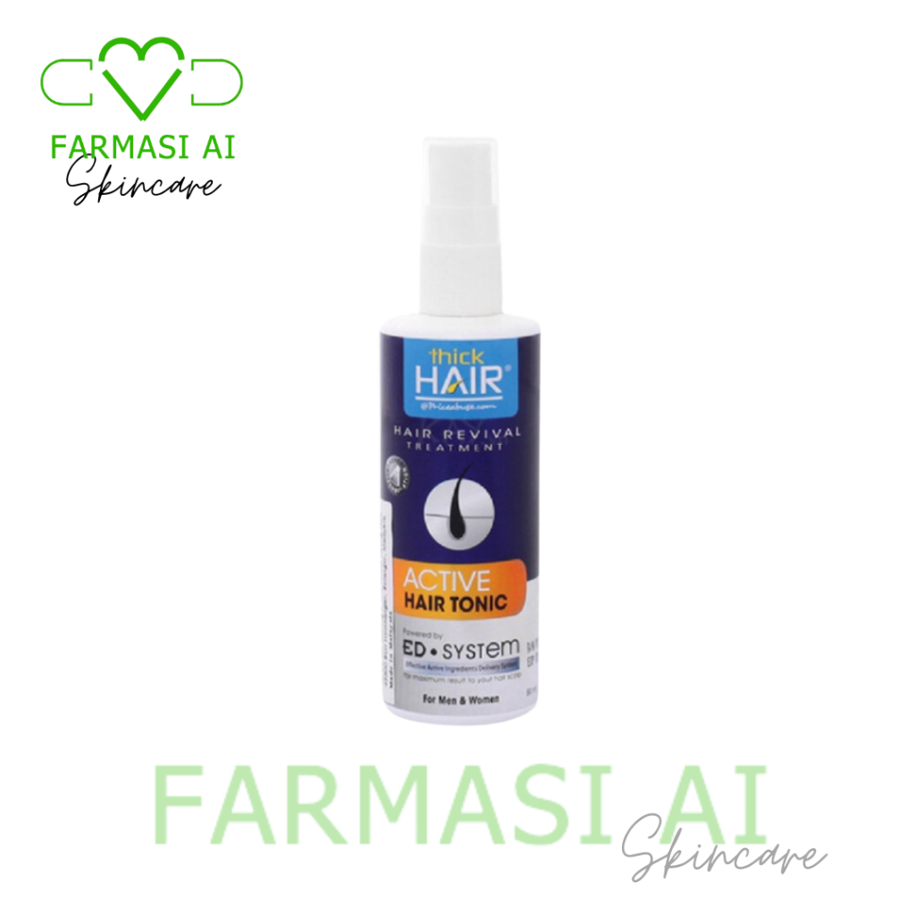 Thick Hair Revival Treatment Active Hair Tonic 80ml (Exp Date: 10/2026 ...