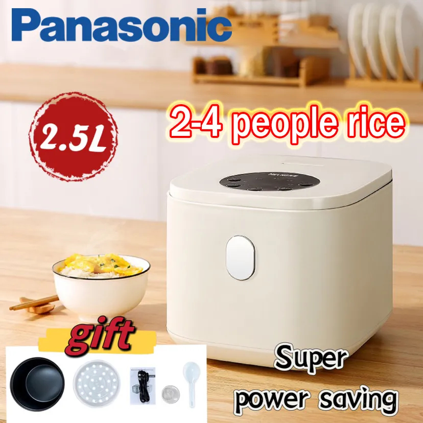 Panasonic Mini Rice Cooker 2.5L Low-sugar Rice Cooker 24 Hour ...