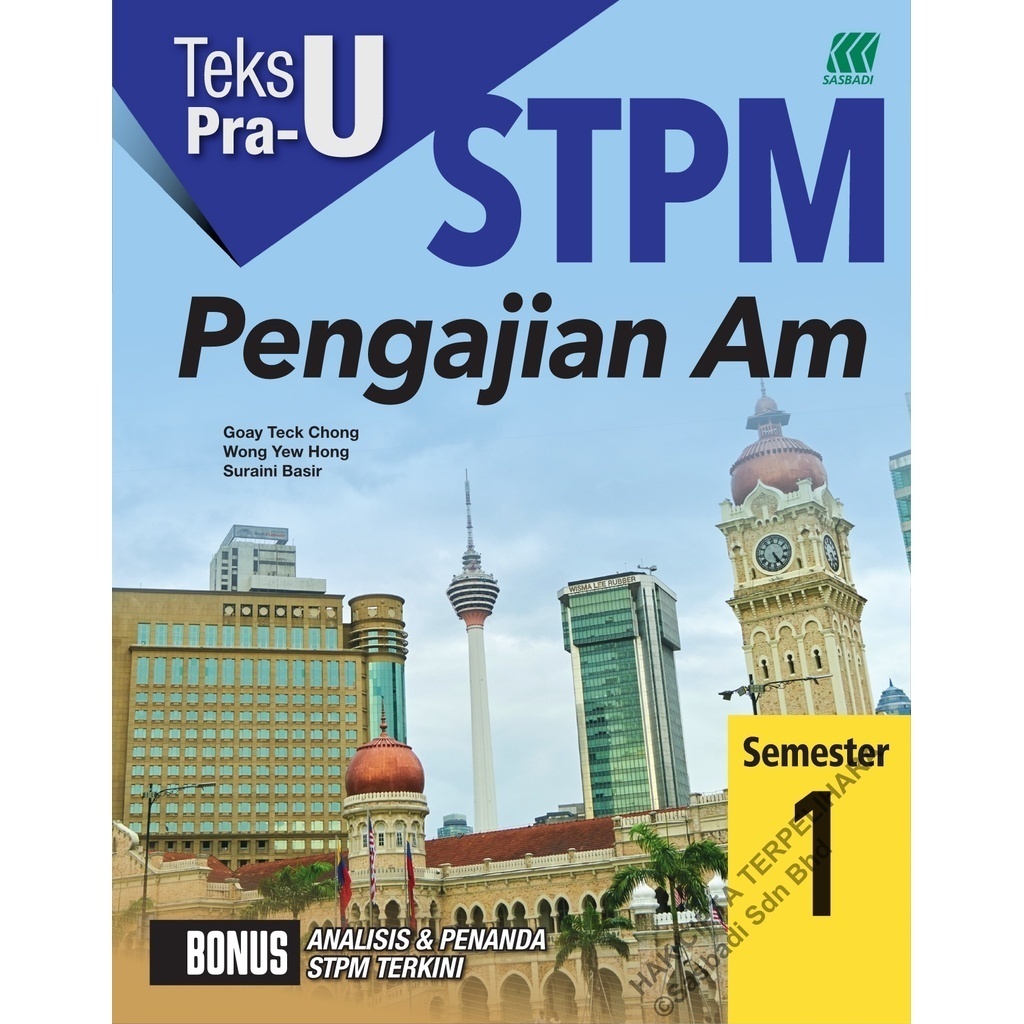 TEKS PRA U STPM PENGAJIAN AM SEMESTER 1 | Shopee Malaysia