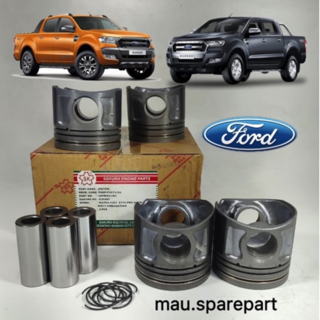 SAKURA PISTON ASSY (STD) [06FW21LVD2] - FORD RANGER T6 2.2 BT50 ...