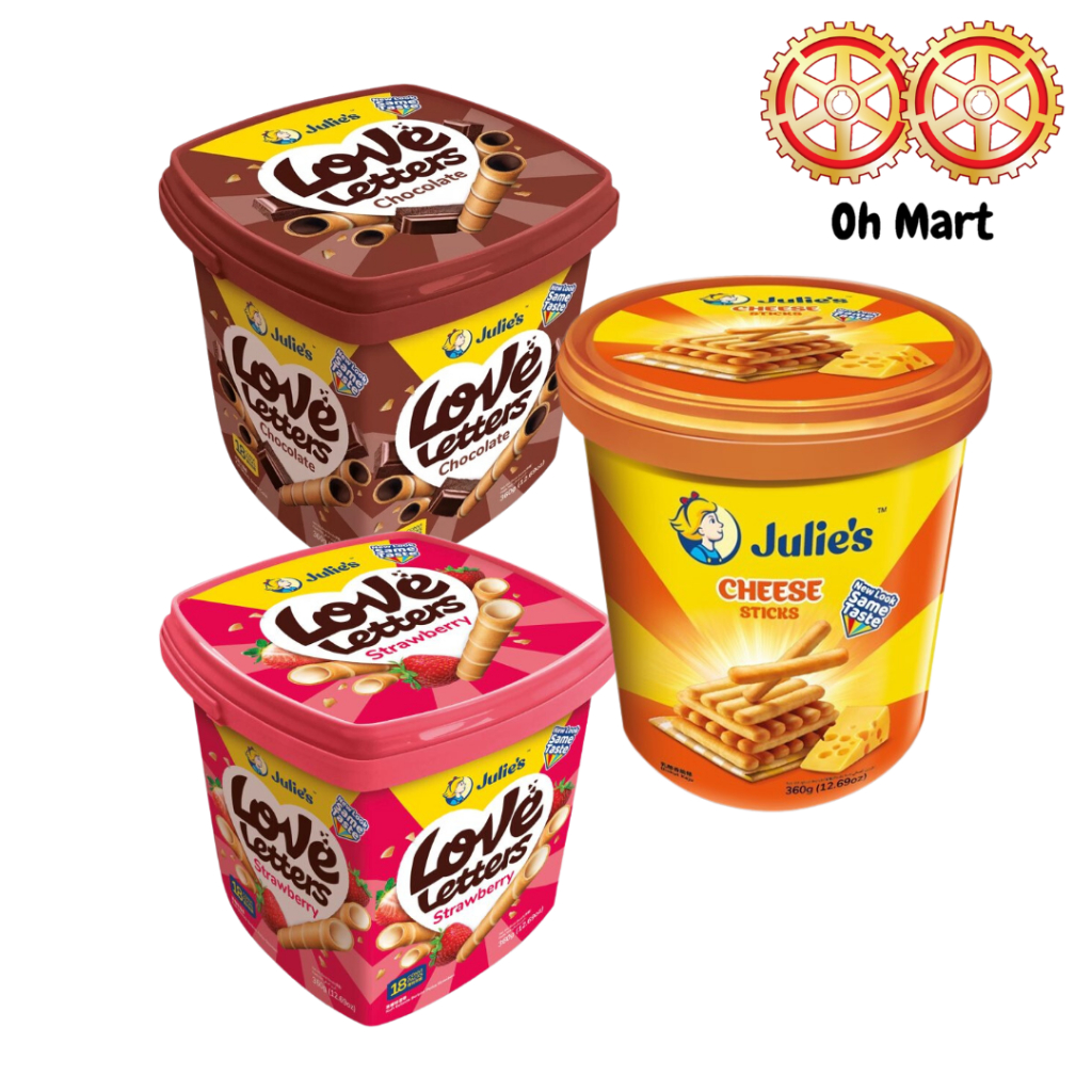Julie's Love Letters Convi Packs 360g | Shopee Malaysia