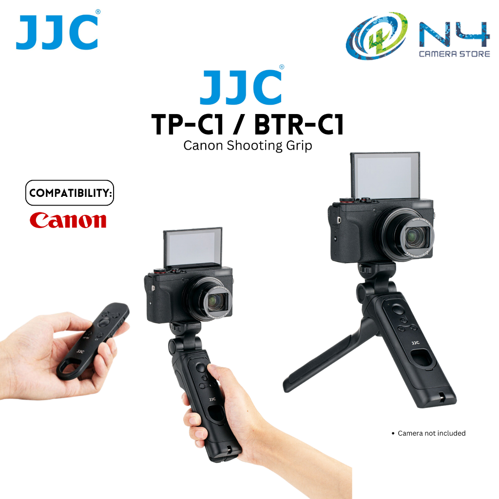 JJC TP-C1 / BTR-C1 Shooting Grip with Wireless Remote replaces Canon HG ...
