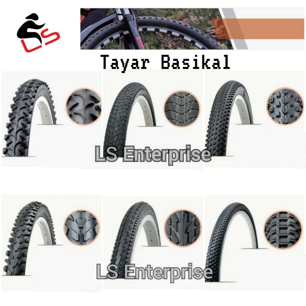Tayar Basikal Bicycle Tyre 16" 20" 24" 26" | Shopee Malaysia