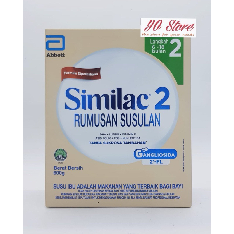 Abbott Similac Step 2 600gm | Shopee Malaysia