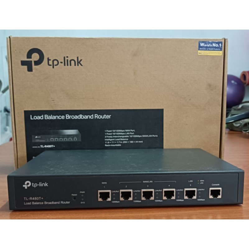 TP-Link TL-R480T+ Load Balance Broadband Router | Shopee Malaysia