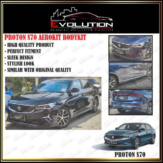 PROTON S70 AEROKIT DESIGN BODYKIT FRONT SKIRT SIDE SKIRT REAR SKIRT ...