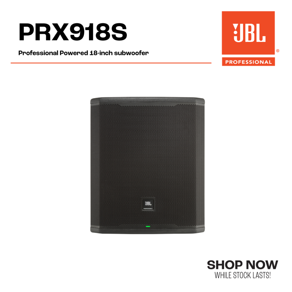 JBL Professional Portable PA Loudspeaker PRX900 SERIES - PRX908 PRX918 ...