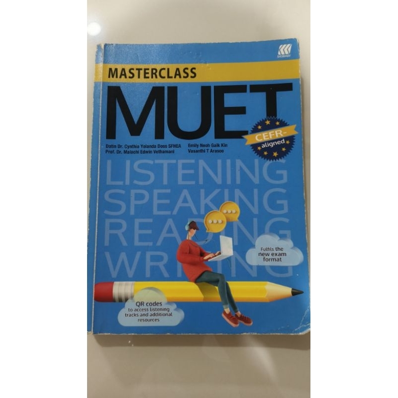 Second HAND Teks Book MUET Buku TEKS MUET STPM (Form 6 /Tingkatan 6 ...