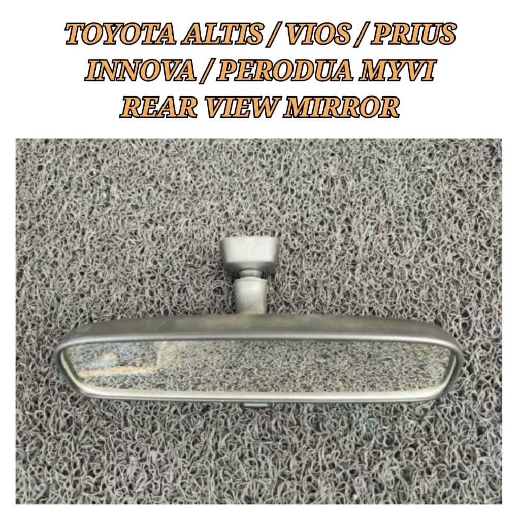 🇯🇵🇯🇵 Rear View Mirror MURAKAMI 7225 Toyota Vios Altis Innova Prius ...