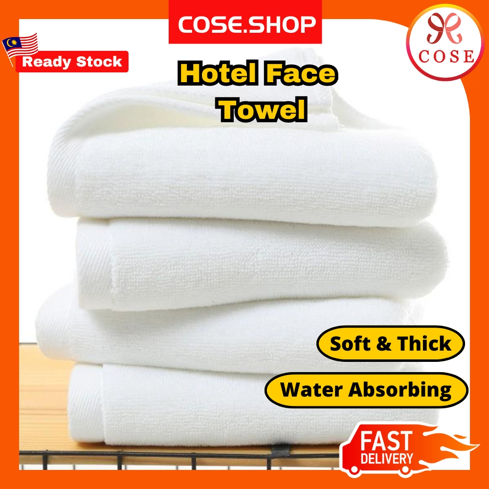 COSE Luxury Hotel 100% Cotton Face Towel High Water Absorbent Heavy ...