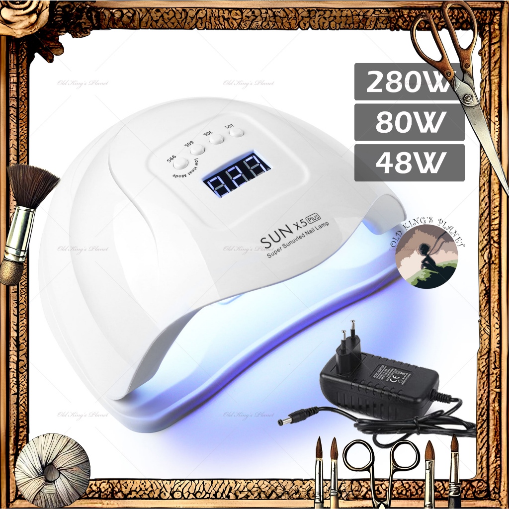 Sun x5 Plus UV Resin Lamp LED Nail Lamp Nail Dryer Lampu UV Mini Lampu ...