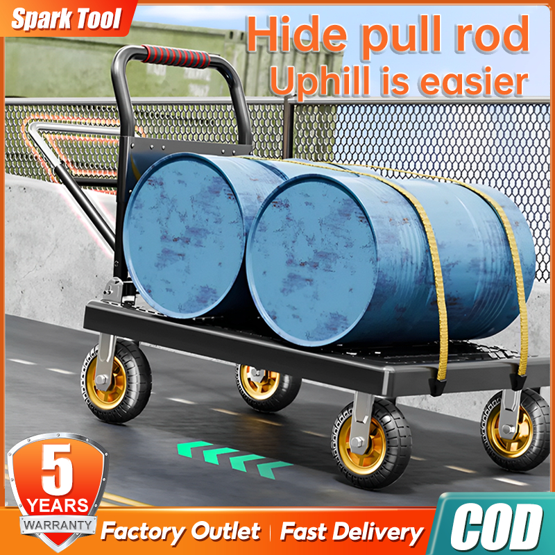 Trolley Portable Retractable small Trolley cargo handling Trolley ...