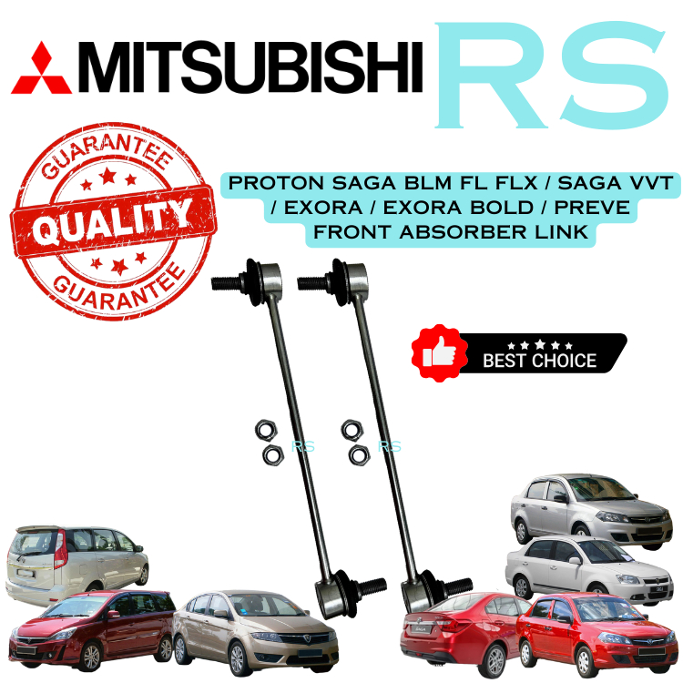 [1 Pair] Proton Saga Blm Fl Flx, Saga Vvt, Exora, Exora Bold, Preve ...