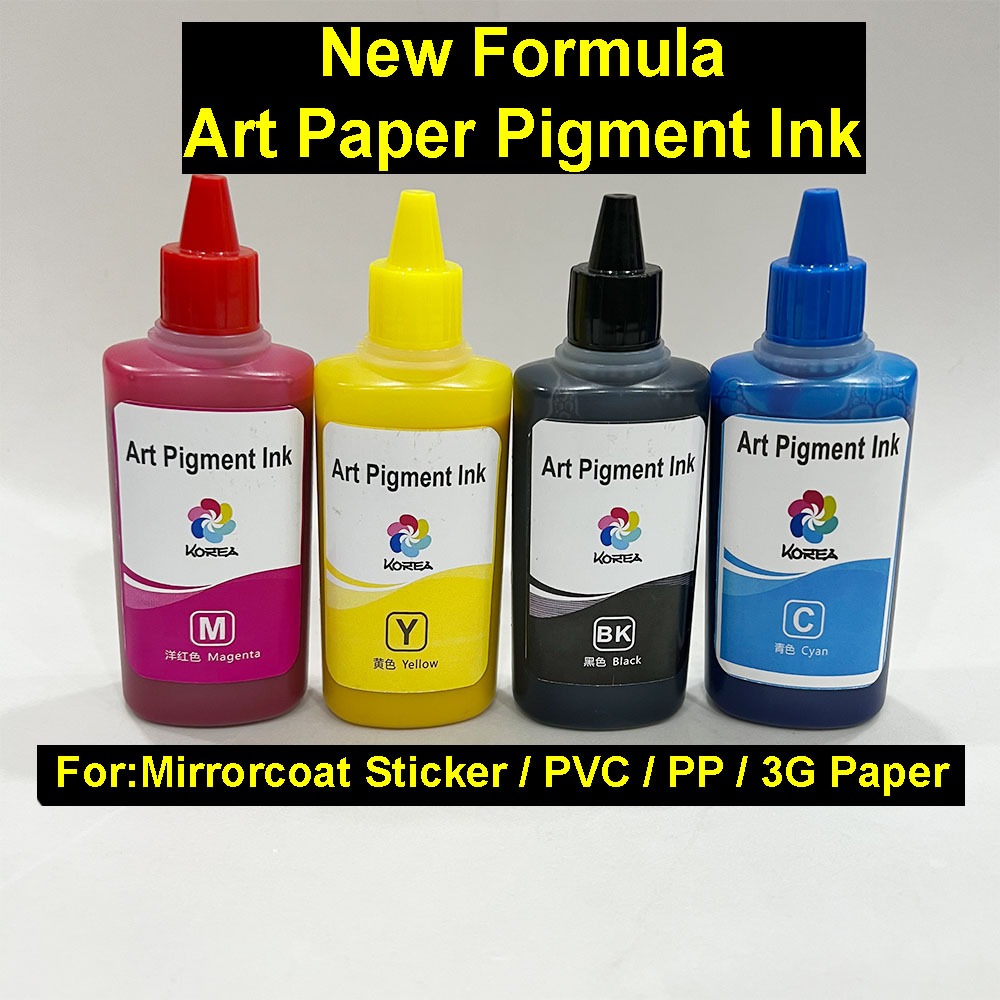 Art Paper Pigment Ink For Heat Transfer Paper / Sticker / Art Card ...