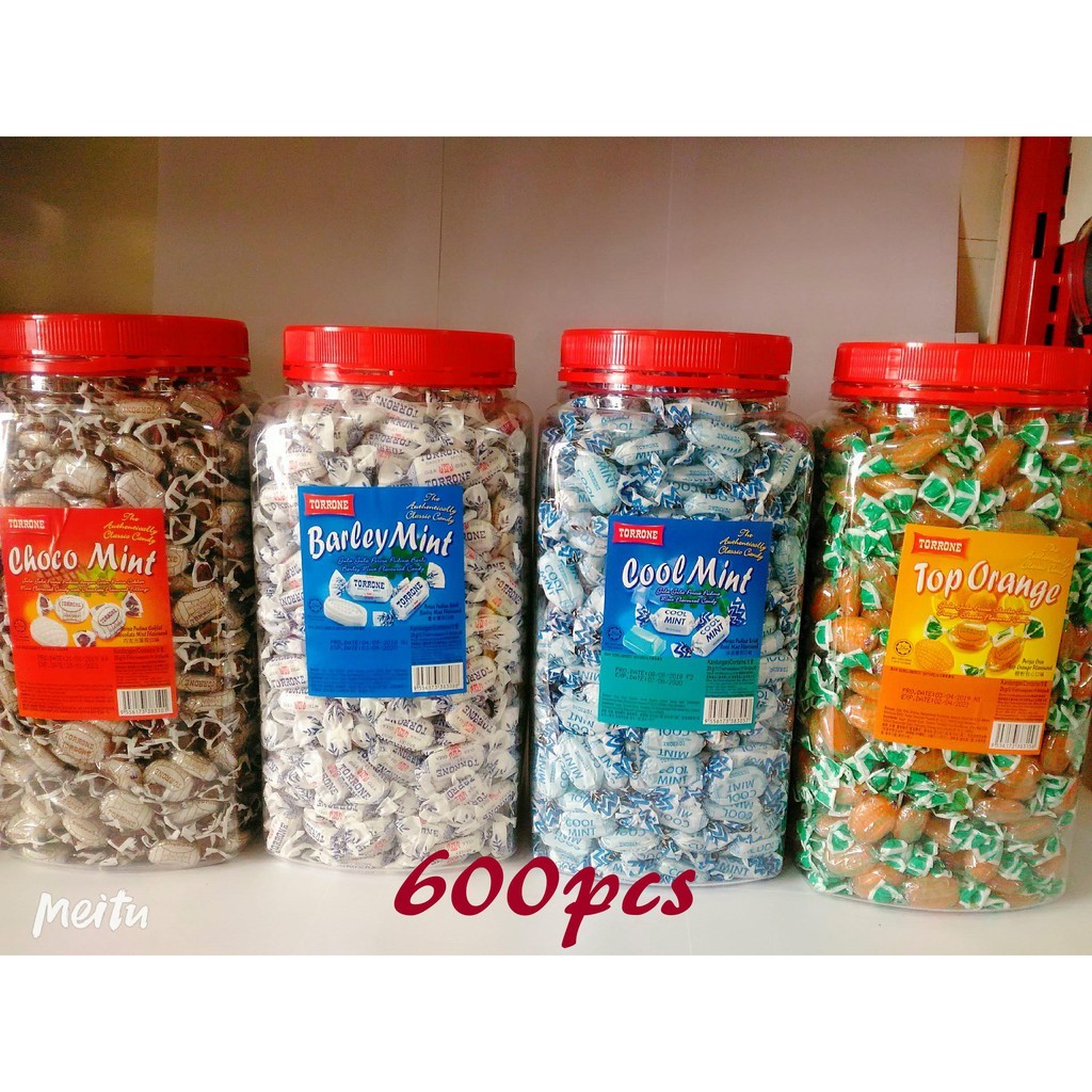 Torrone Candy 600pcs / Botol (2kg) | Shopee Malaysia