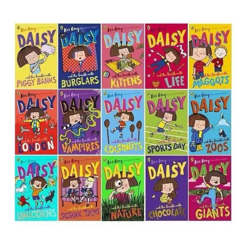 In stock at Johor "Kes Gray The Daisy"15 books set | Shopee Malaysia
