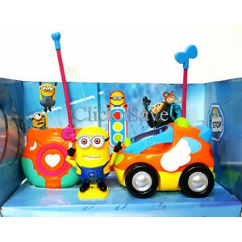 Mini remote control car toys (Minion , Hello Kitty , Doraemon) | Shopee ...