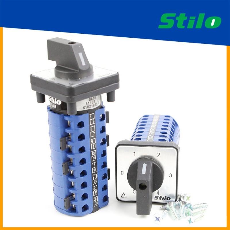 STILO 0.1.2.3.4.5 16A 3 POLE Selector Switch STILO ROTARY CAM SWITCH ...