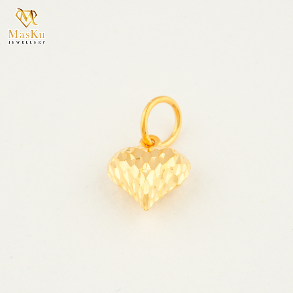 MasKu Jewellery 22K / 916 Charm Mini Love II MKJP181836 | Shopee Malaysia