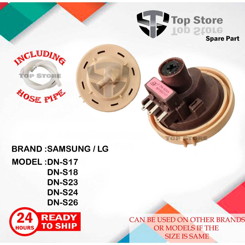 LG / SAMSUNG WASHING MACHINE WATER LEVEL PRESSURE SWITCH/WATER LEVEL ...