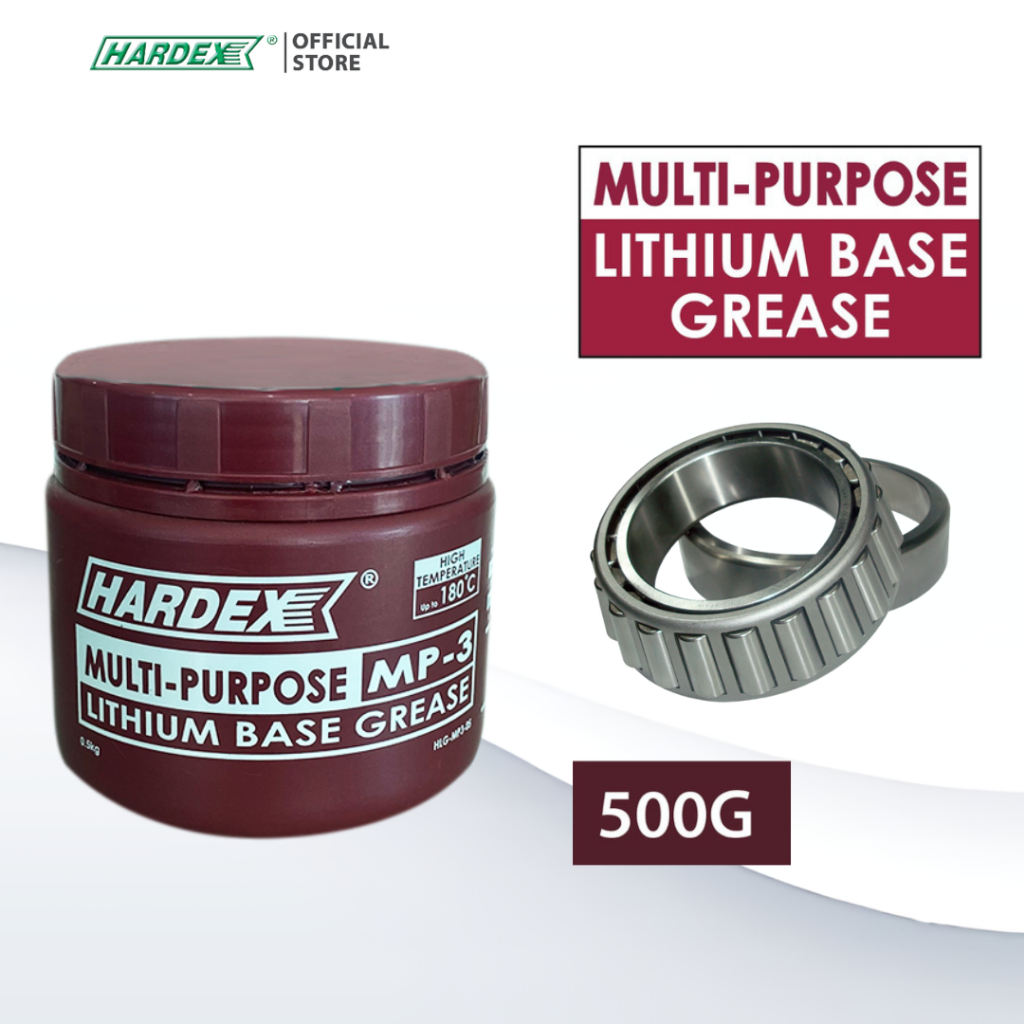 HARDEX Multi-Purpose Lithium Base Grease NLGI 3 (500g) HLG-MP3-05 | Shopee Malaysia
