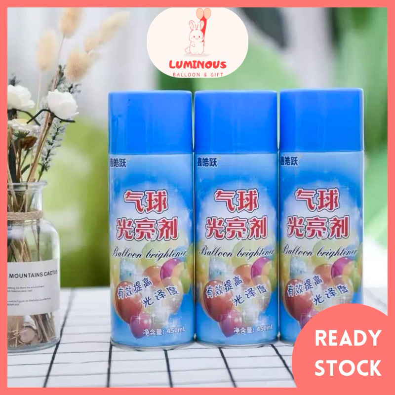 [Clear Stock lowest price!!!] Balloon Brightener Spray/ Balloon ...