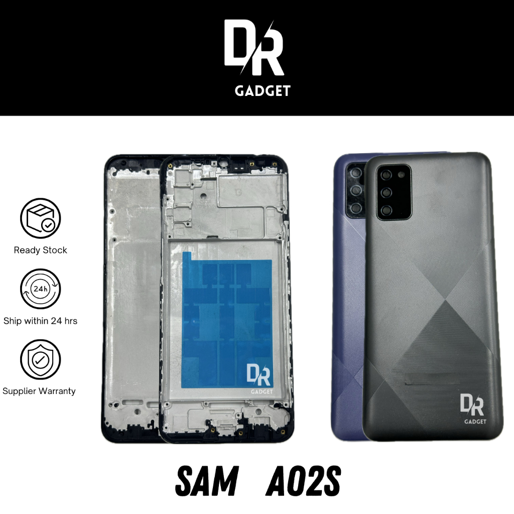 Dr Gadget SAM A02s Middle Frame / Back Glass / Battery Cover / Housing ...