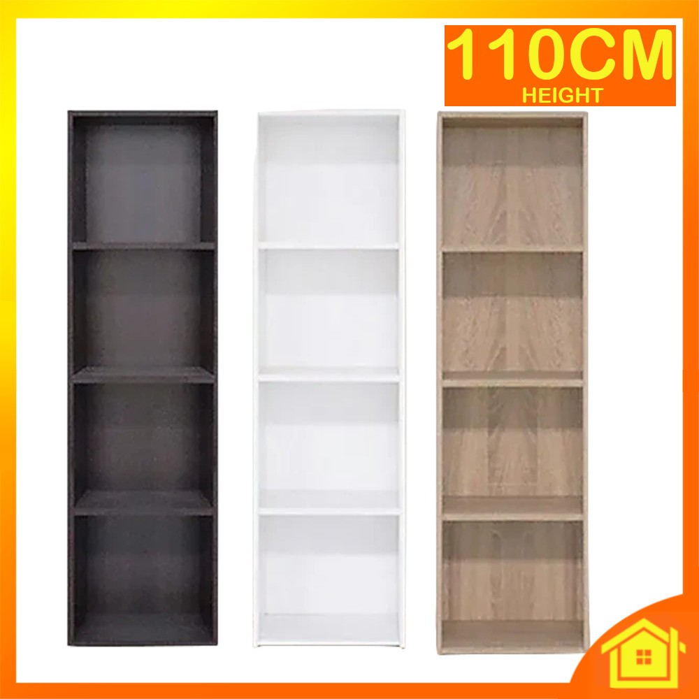 [OneHome] 2 3 4 Tier Wooden Rack Wood Shelf Book Study Room Office ...