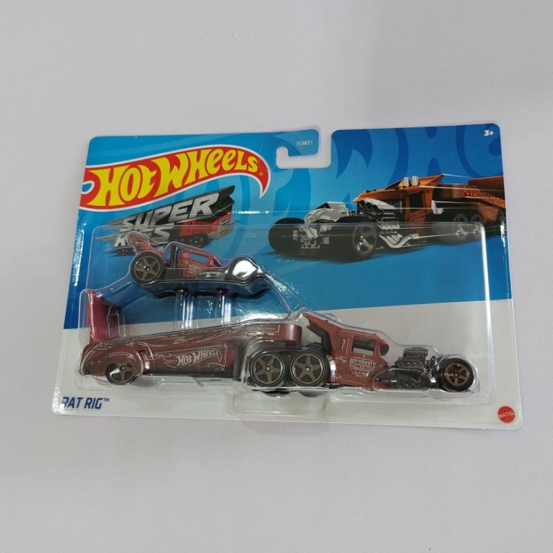 Hot Wheels Super Rigs Rat Rig Brown 2024 | Shopee Malaysia