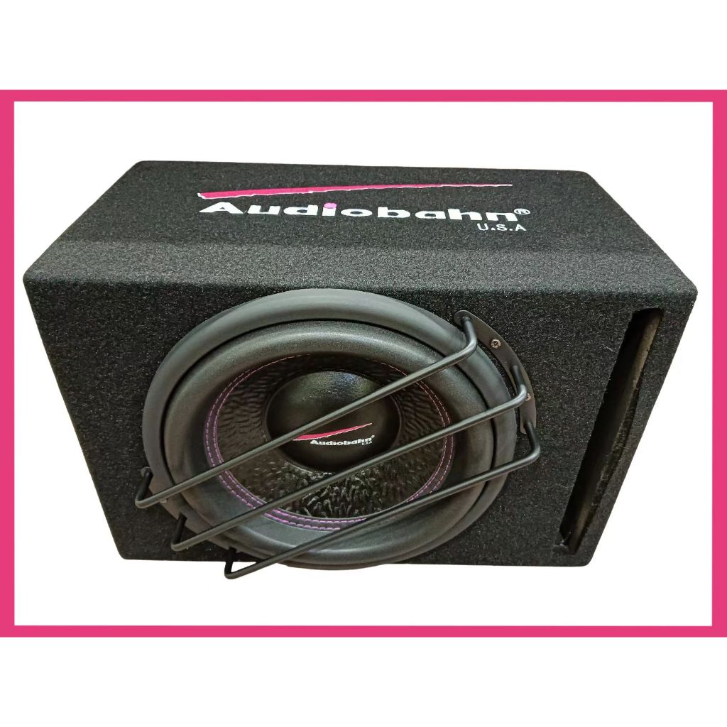 AUDIOBAHN [AB-12AW] 1600 WATTS 12" ACTIVE WOOFER WITH BUILT-IN ...