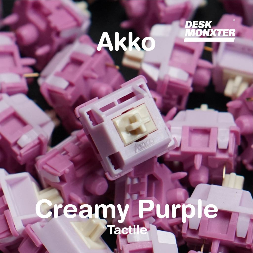 Akko V3 Creamy Purple Pro Tactile Switch | Shopee Malaysia