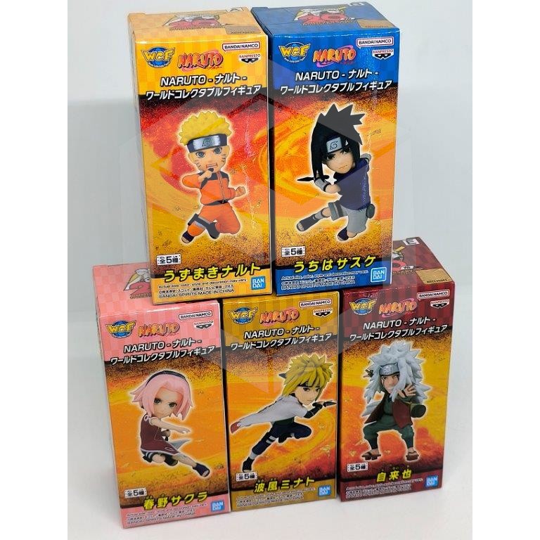 (READY STOCK 现货🔥) BANPRESTO WCF NARUTO SHIPPUDEN [NARUTO+SASUKE+SAKURA ...