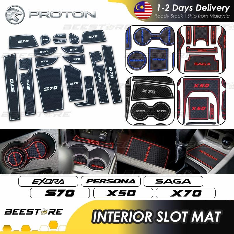 PROTON 𝐈𝐍𝐓𝐄𝐑𝐈𝐎𝐑 𝐒𝐋𝐎𝐓 𝐌𝐀𝐓 SAGA PERSONA X50 X70 S70 EXORA Accessories ...