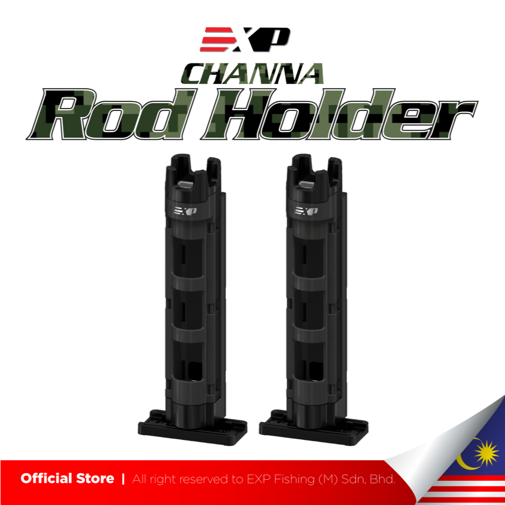 EXP CHANNA ROD HOLDER Fishing Rod Holder For Tackle Box Accessories For ...