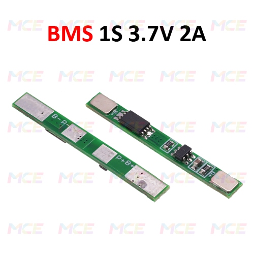 1S 3.7V 2A 18650 Charger PCB BMS Protection MOS Board for 18650 Li-ion ...