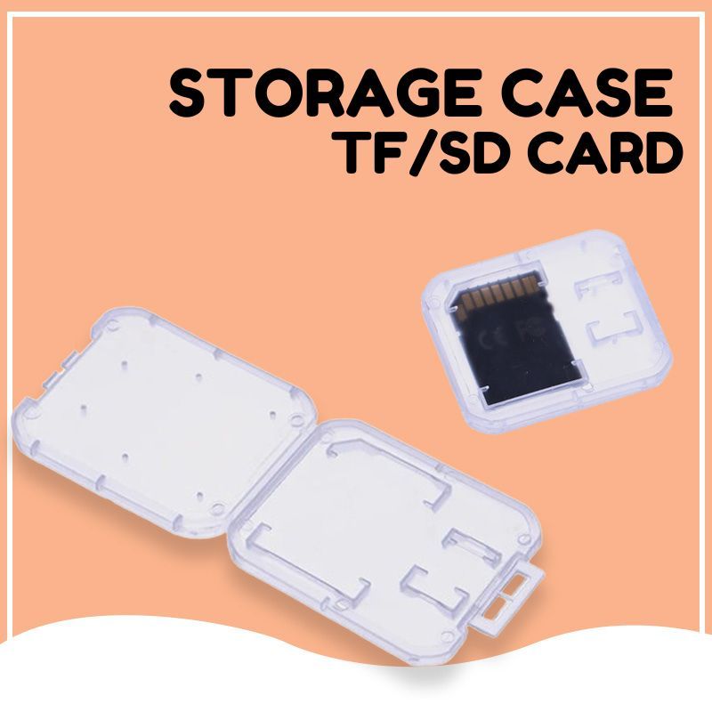 SD Card Storage Case TF/SD/2 in 1 TF + SD/TF to SD Card Adapter/Sim ...