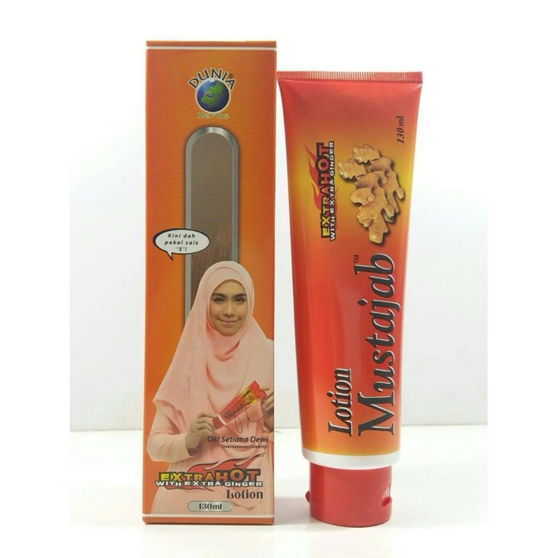 DUNIA HERBS - LOSYEN MUSTAJAB - EXTRA HOT (130ml) | Shopee Malaysia