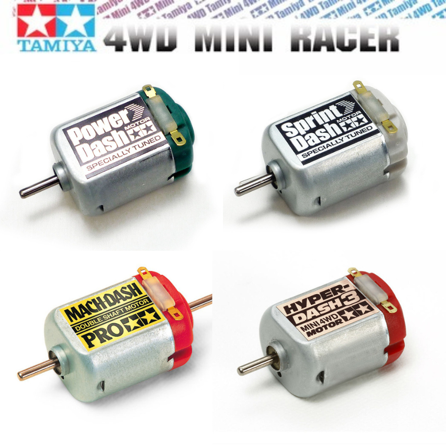 Tamiya Mini 4WD Motor High Speed Motor Single Shaft Double Shaft ...