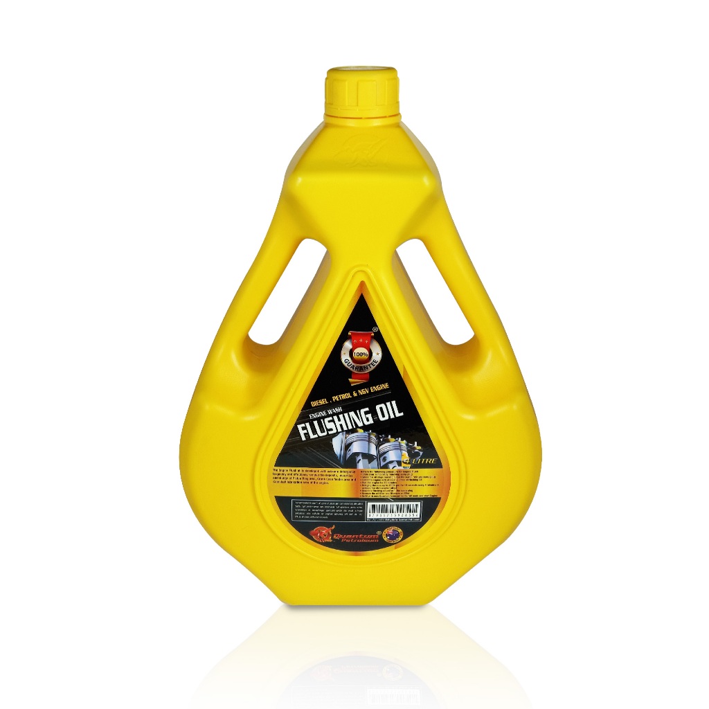 Quantum Petroleum API Engine Flushing Cleaning Oil (4L) Deep Clean ...