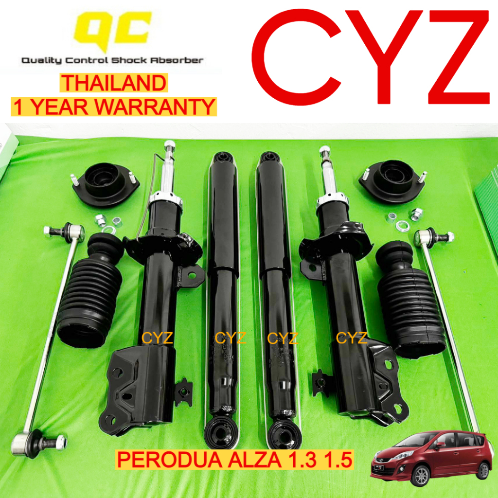 (QC Thailand Combo SET) Absorber PERODUA ALZA 1.3 1.5 Absorber Link ...