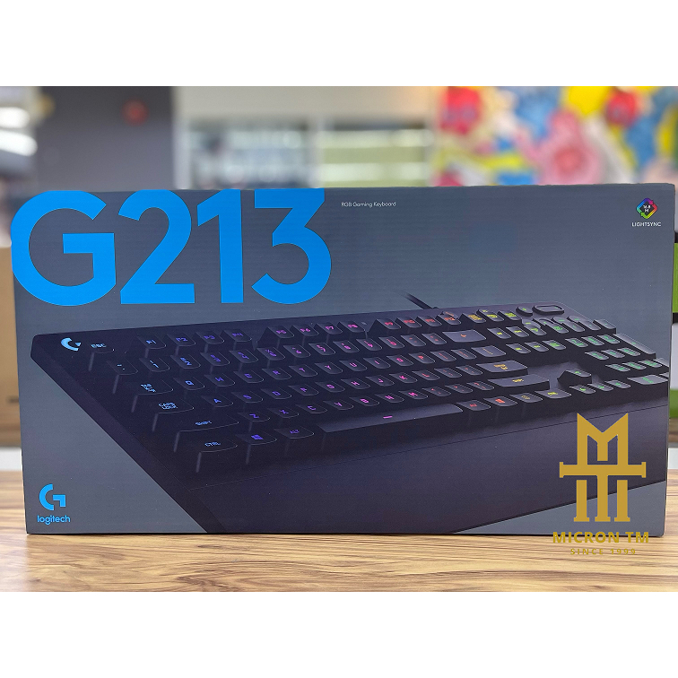 LOGITECH G213 PRODIGY - RGB GAMING KEYBOARD | Shopee Malaysia