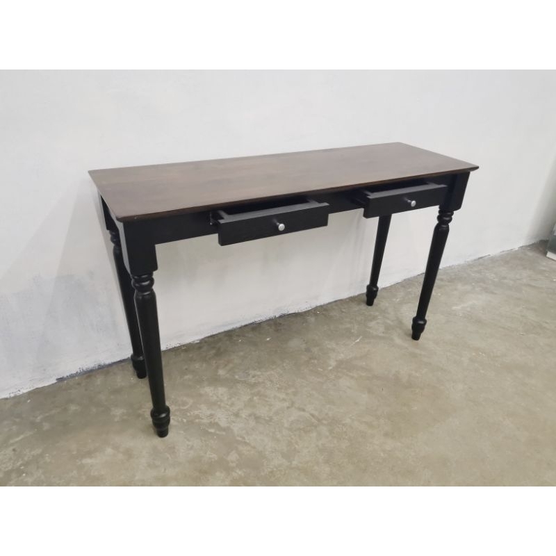Console Table with 2 Drawer/4ft Console table/Study Desk/Make up Desk ...