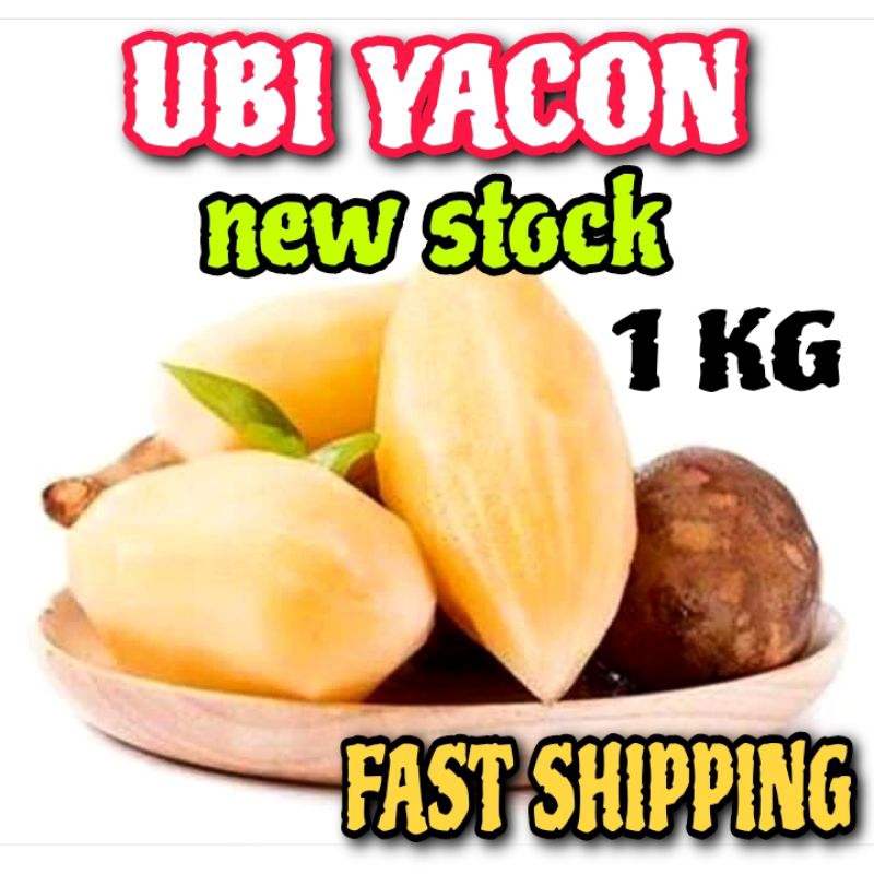 READY STOCK UBI YACON FRESH LADANG 1KG/ borong yakon | Shopee Malaysia