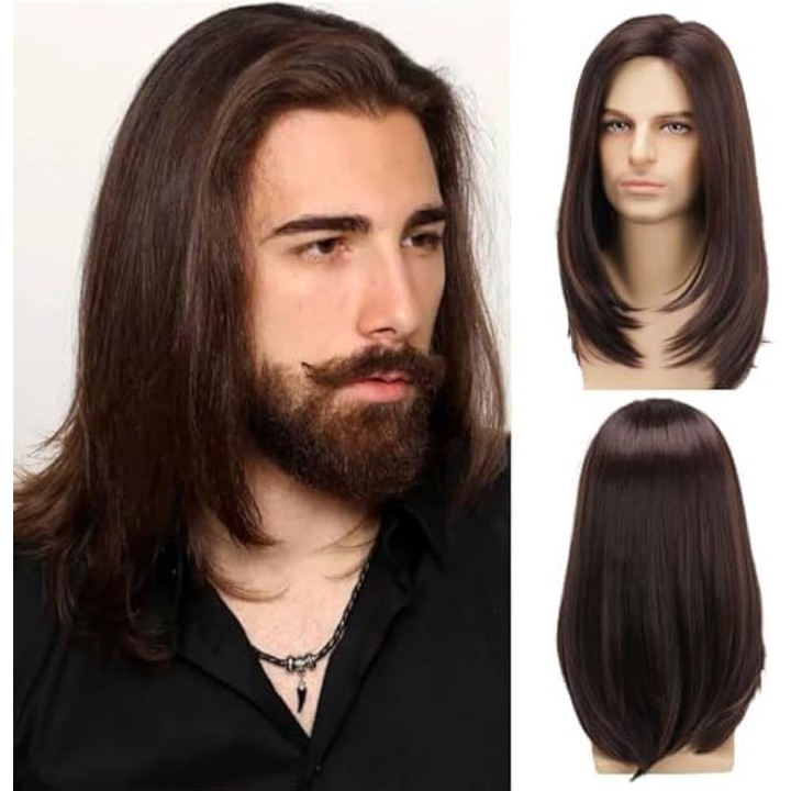 stok malaysia rock wig retro wig rambut retro vintage wig 60s wig party ...
