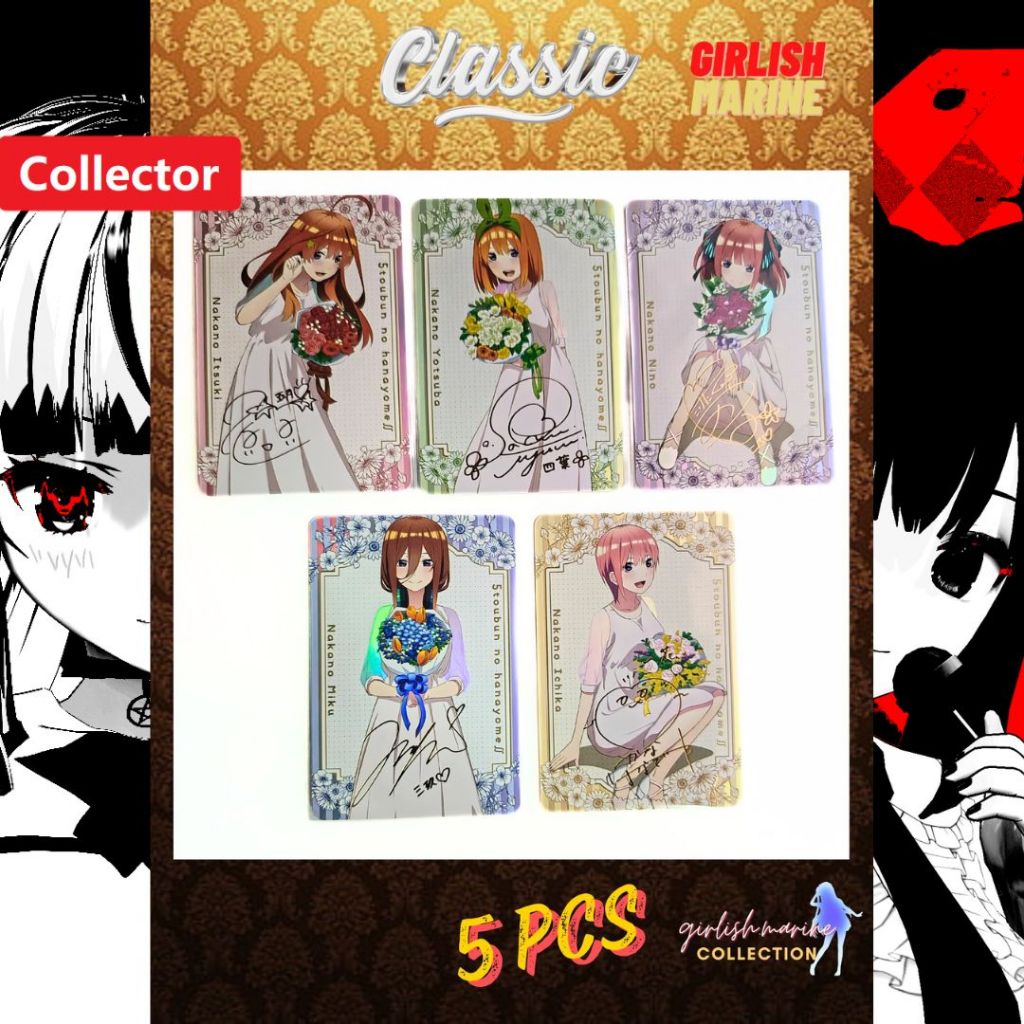 [DIY CARD] DIY custom ANIME card The Quintessential Quintuplets wedding ...