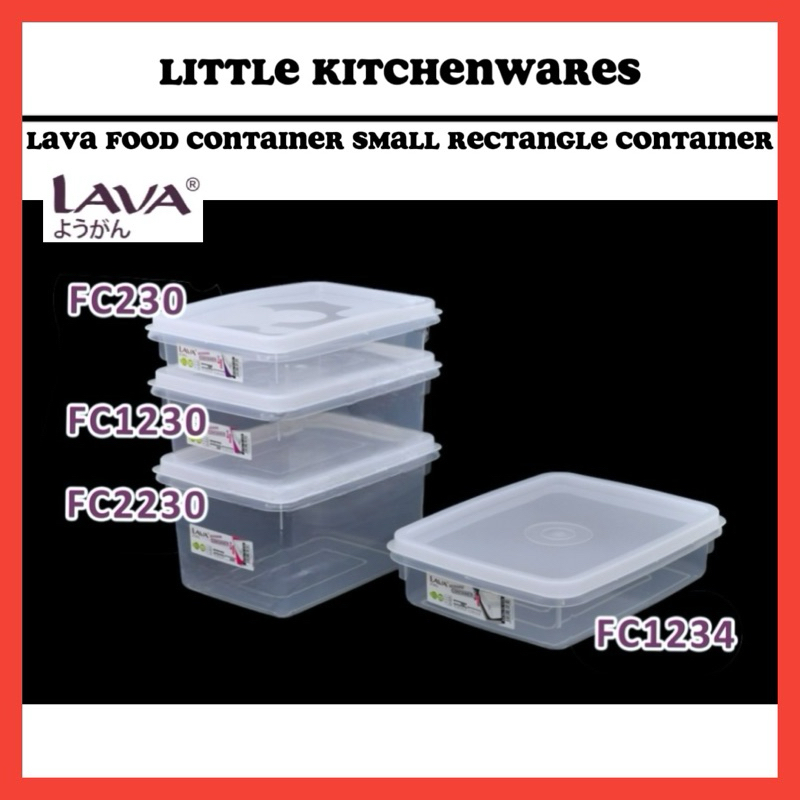 Lava Multipurpose Small Plastic Container Food Container Fridge ...