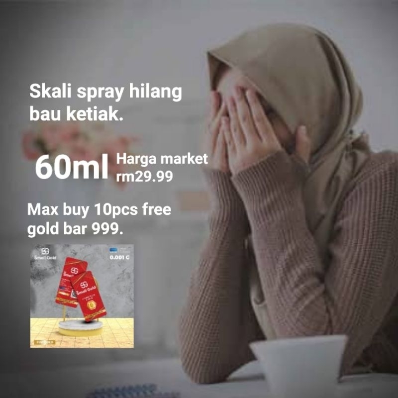 (PROM0SI 1,000,000 TERAWAL) Tawas Ubat Ketiak Organic Deodorant Natural ...