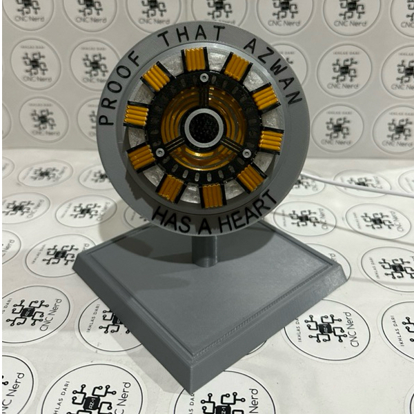 Iron Man Arc reactor Heart Reactor (Ironman) USB LED - Customize Your ...